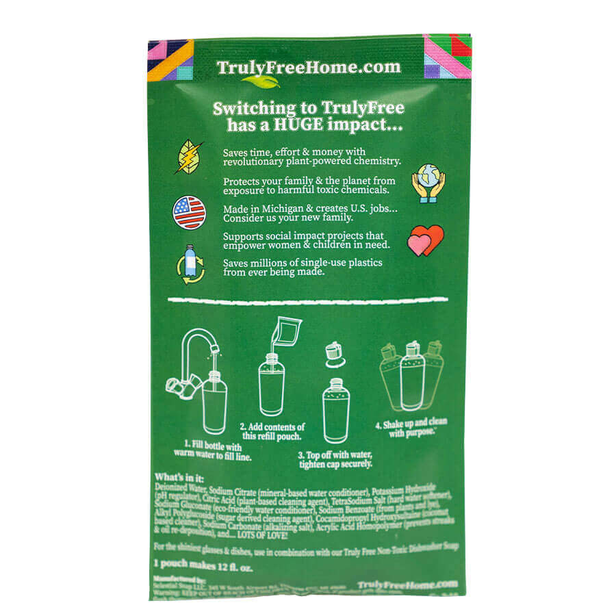 Dishwasher Booster and Rinse Aid | Truly Free