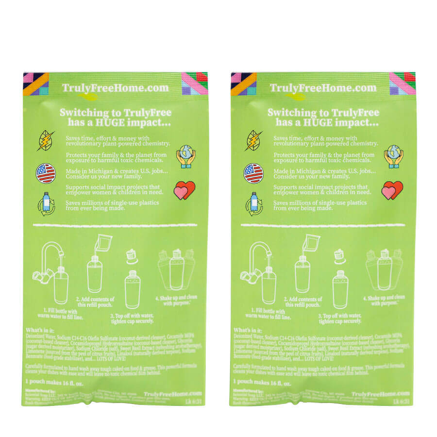 Dish Soap (2 pack) | Truly Free