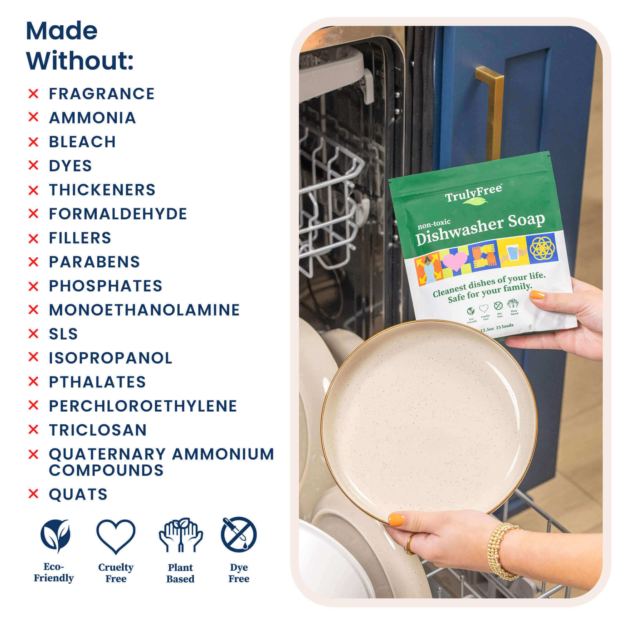 Dishwasher Soap | Eco-Friendly, Non-Toxic Dishwasher Detergent | Truly ...