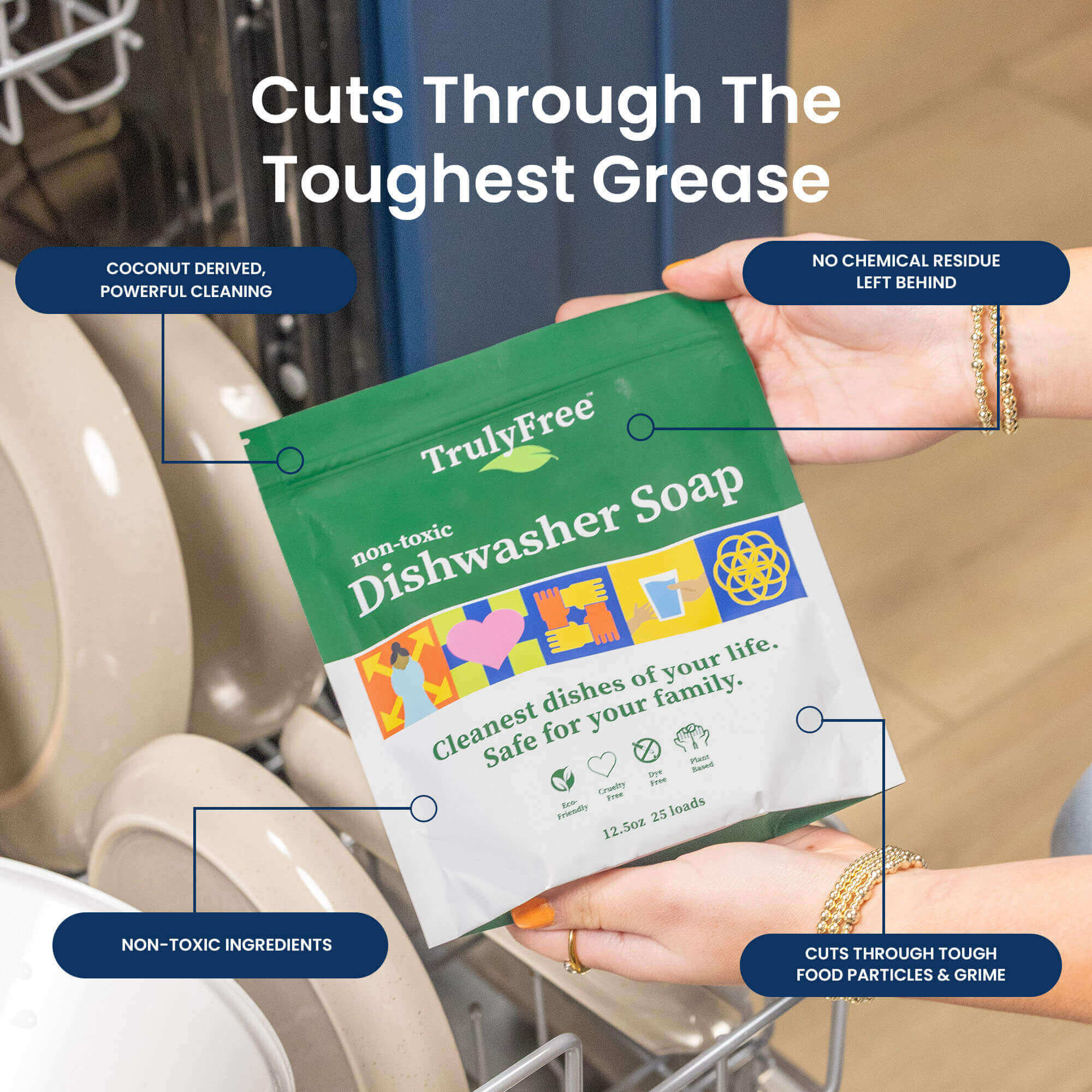 Dishwasher Soap | Eco-Friendly, Non-Toxic Dishwasher Detergent | Truly ...