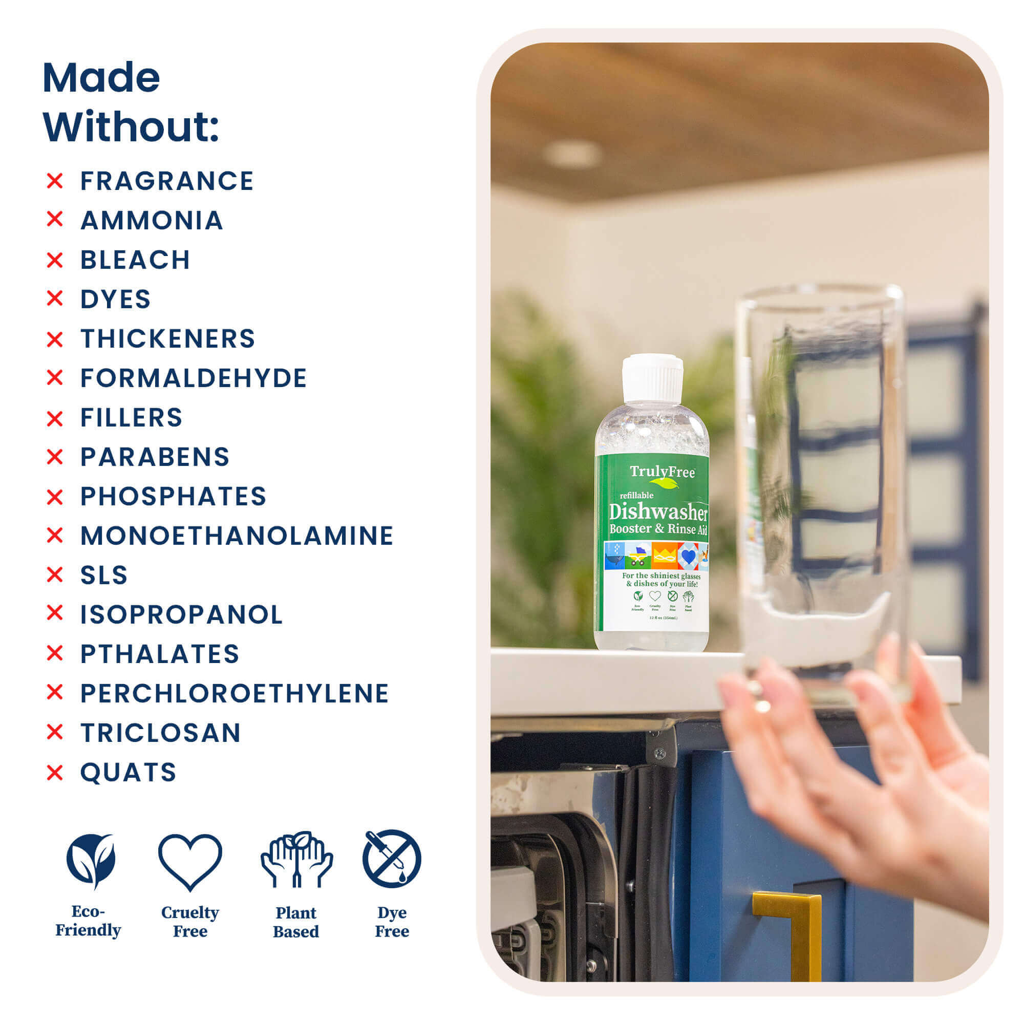 Non-Toxic Dishwasher Rinse Aid and Booster | Truly Free Home