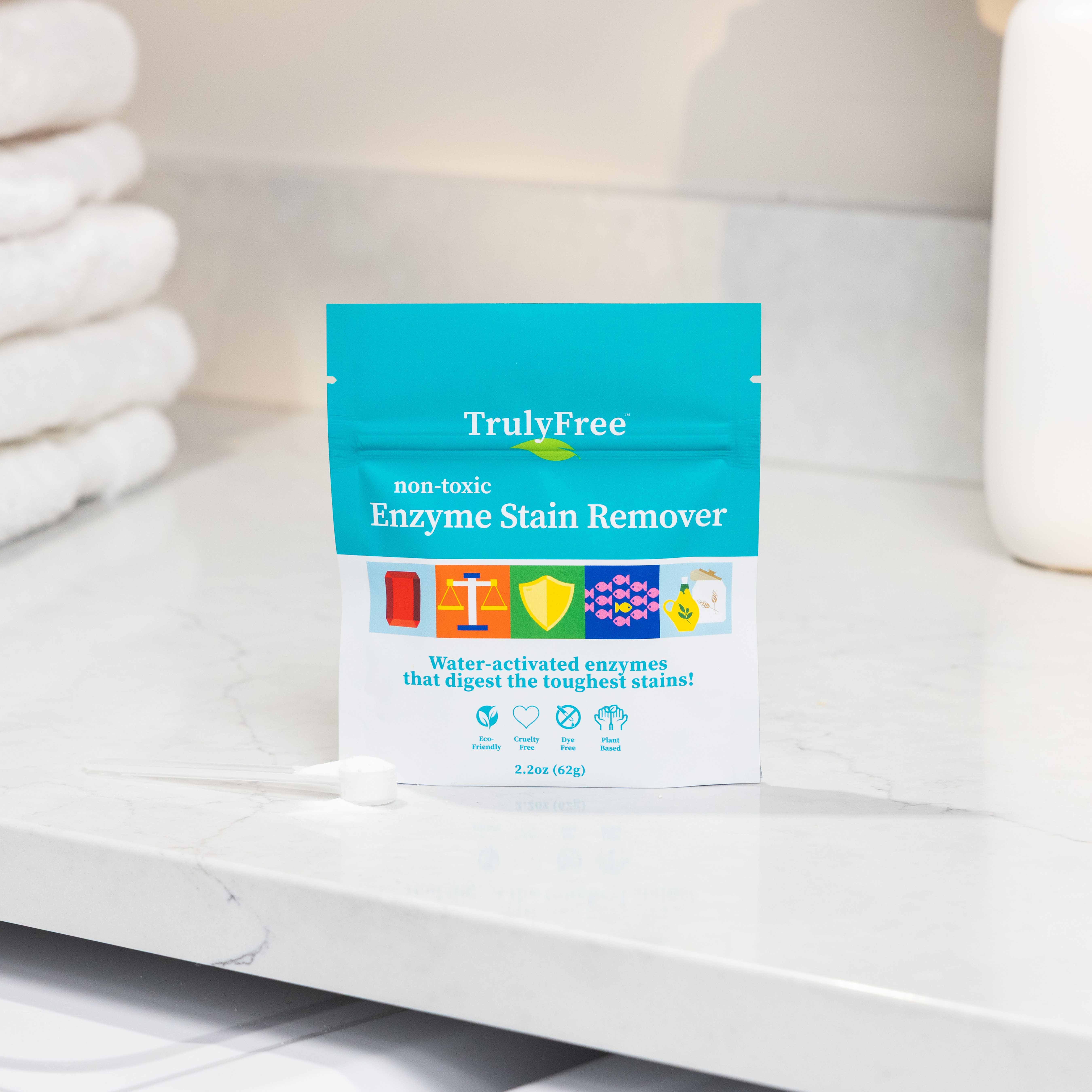 Enzyme Stain Remover | All Natural Stain Remover | Truly Free Home