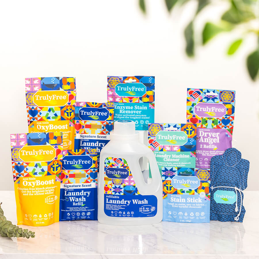 Non-Toxic, Chemical Free Cleaning Products | Truly Free