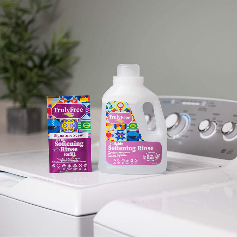 Softening Rinse - Signature Scent (50 loads) | Truly Free