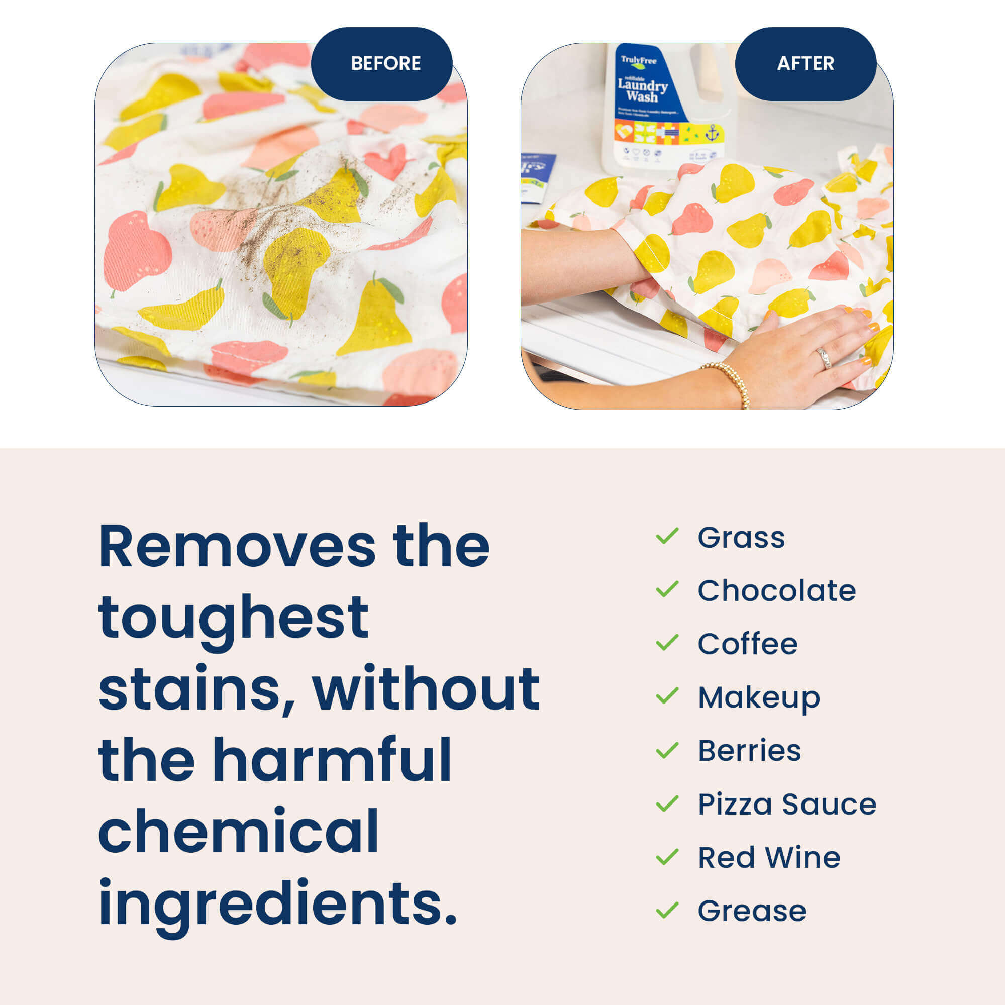 Eco-Friendly Natural Laundry Detergent | Fragrance Free Laundry Soap ...