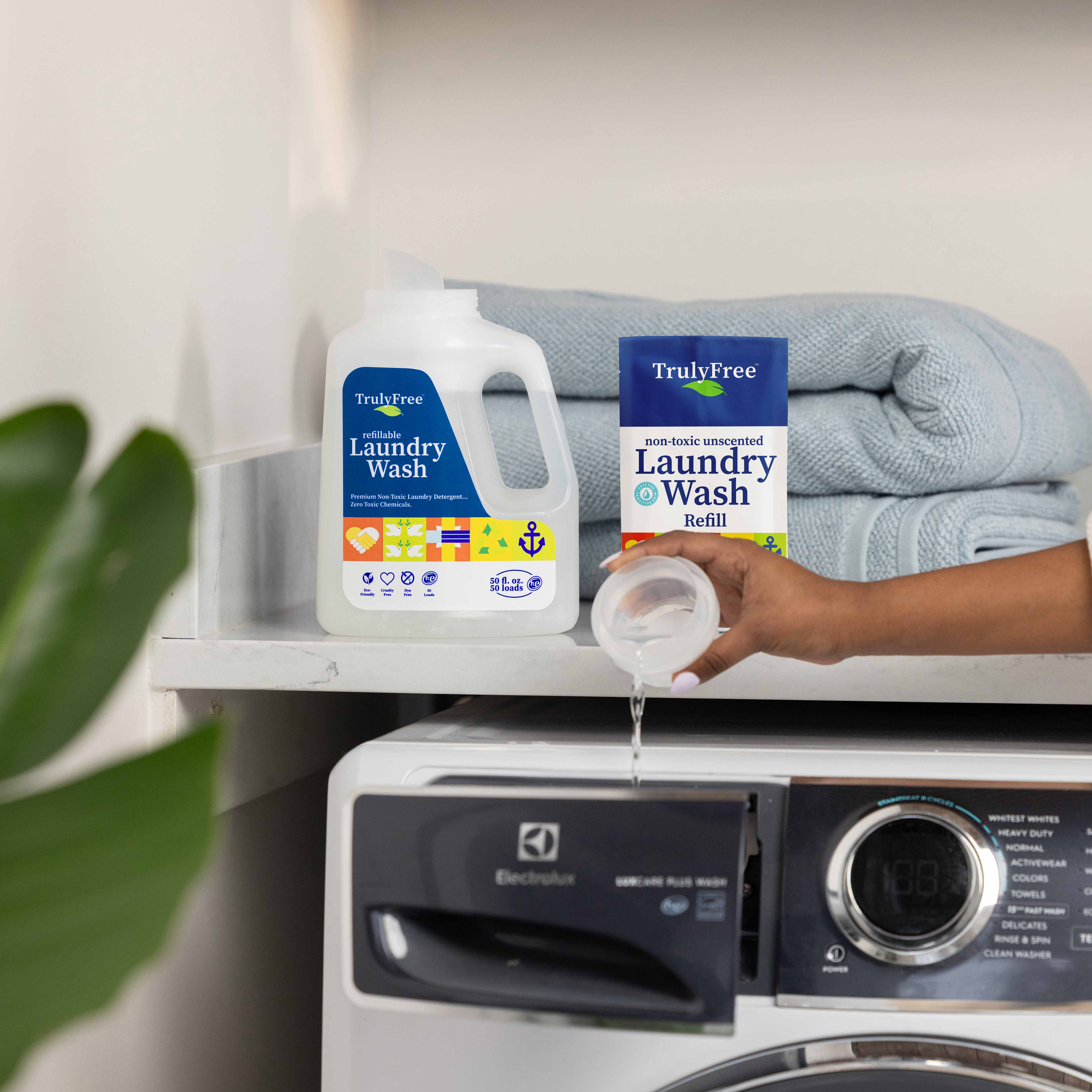 Eco-Friendly Natural Laundry Detergent | Fragrance Free Laundry Soap ...