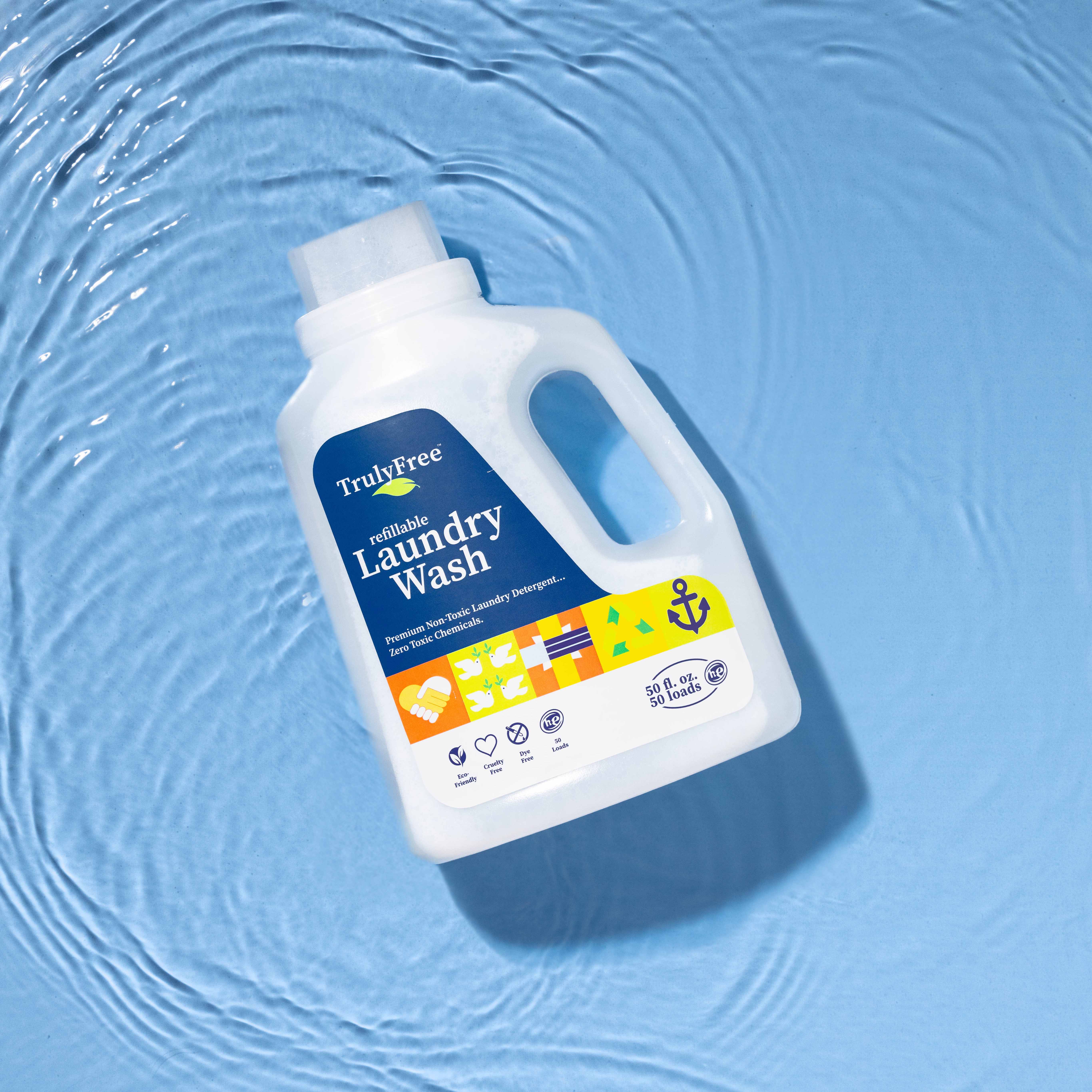 Eco-Friendly Natural Laundry Detergent | Fragrance Free Laundry Soap ...