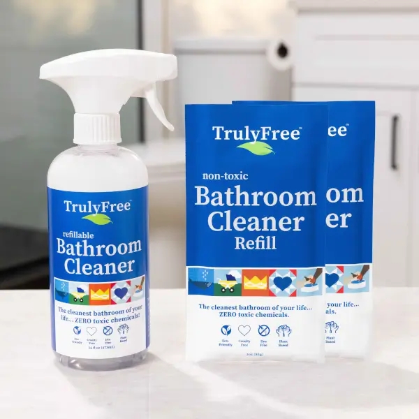 Bathroom | Natural Bathroom Cleaning Products | Truly Free Home